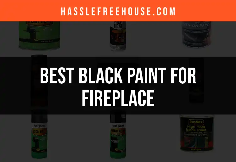 15 Stunning Black Paints for Your Fireplace Redesign