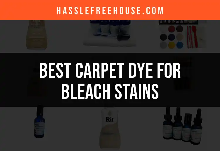 13 Best Carpet Dye Solutions for Bleach Stains