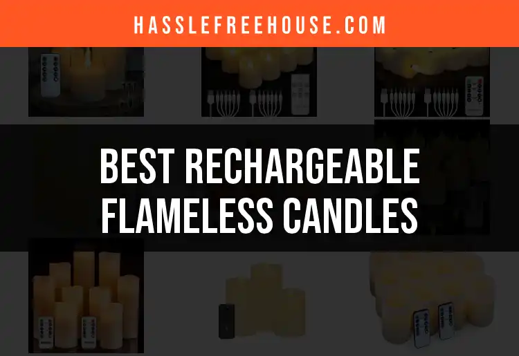 13 Best Rechargeable Flameless Candles for Cozy Ambiance
