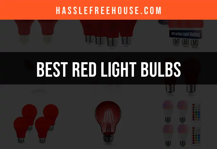13 Red Light Bulbs to Brighten Your Home Efficiently
